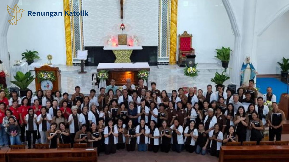 Remaja dan Orang Muda Katolik Tri Tunggal Mahakudus Lampung Gelar ...